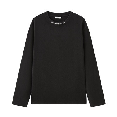 RS流石男装简约百搭德绒长袖T恤