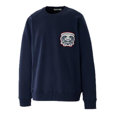 Onitsuka Tiger鬼塚虎男女SWEAT TOP圆领长袖卫衣