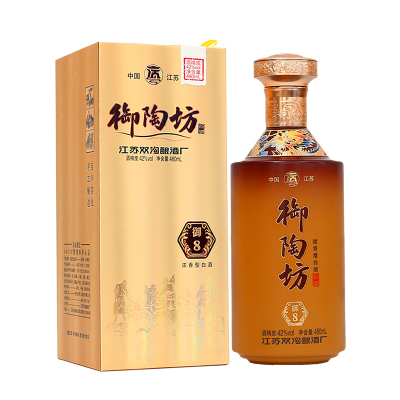 双沟白酒480ml御陶坊842浓香型