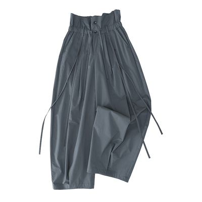 SINGLEMOMENT显瘦休闲气球裤