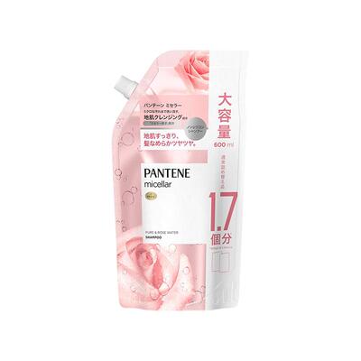 PANTENE 潘婷 无硅油 玫瑰精华水 洗发水替换装600ml