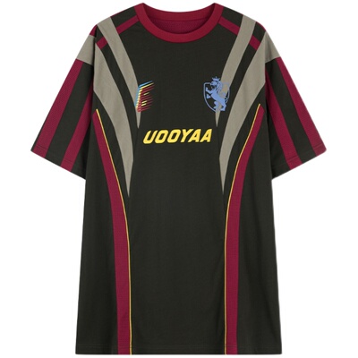 UOOYAA/乌丫拼色运动短袖