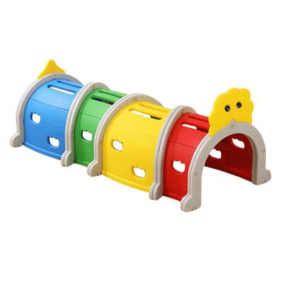 儿童爬行隧道，钻洞玩具。