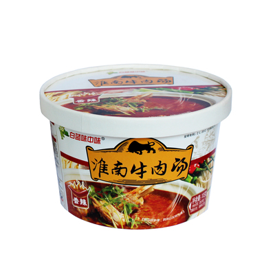 特产安徽淮南牛肉汤白蓝味中味