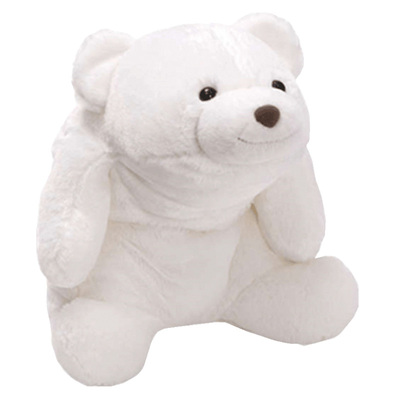 gund毛绒超萌公仔小白熊生日礼物