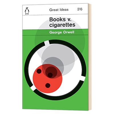 书籍对抗香烟 英文原版 Books v Cigarettes Penguin Great Ideas 企鹅伟大的思想系列文学视野 乔治奥威尔 英文版进口英语书籍