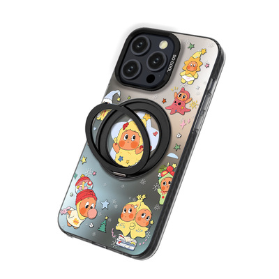 星星人magsafe磁吸支架手机壳