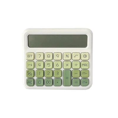 高颜值渐变语音计算器学生办公用