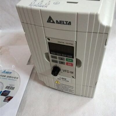 议价台达变频器VFD007L21A质保一年单向750w,200V-230V,
