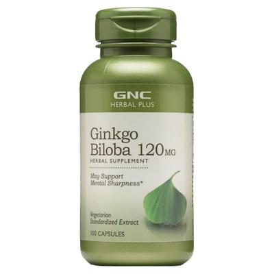 GNC健安喜银杏叶精华120mg100粒