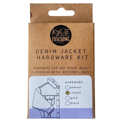 铜色牛仔夹克衫外套纽扣配件