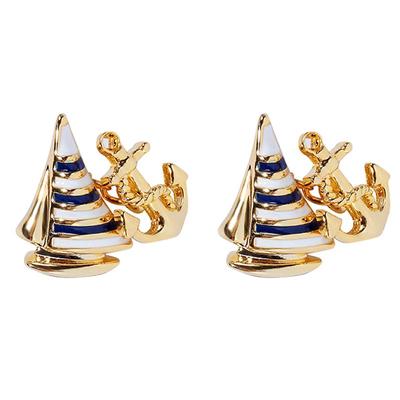 WILLIAMMILTON一帆风顺珐琅袖扣