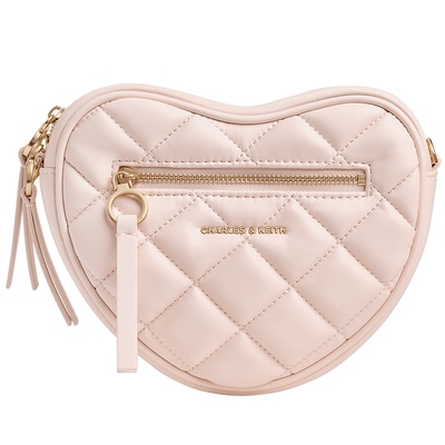 [情人节礼物]CHARLES&KEITH女包CK2-80151641-A爱心斜挎包婚包