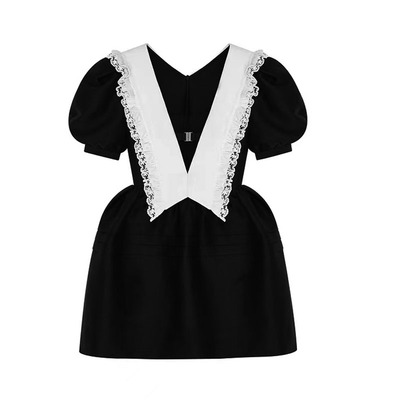 sofiaA型提花收腰时尚