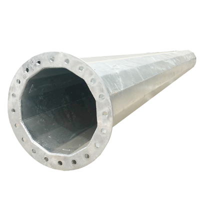 18米电力钢管杆35KV终端杆塔