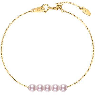 CIRCLE新品上市18K金海水珠手链