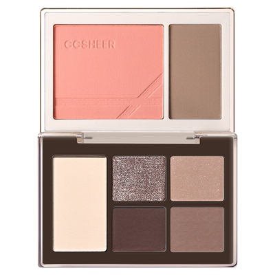 CCSHEER柚子小西综合盘眼影腮红