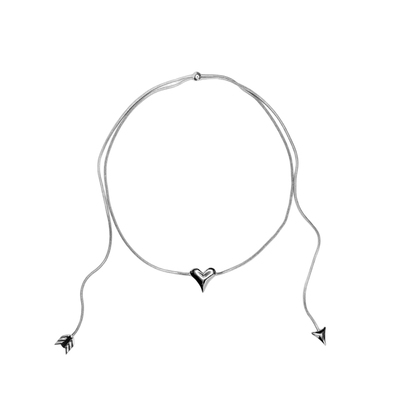 MARLANDBACKUS银色爱神箭头项链