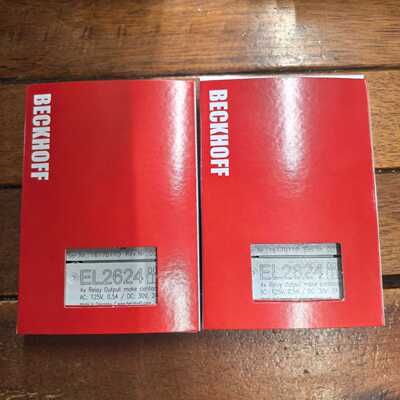 议价EL2624现货促销全新原装正品未拆封BECKHOFF倍福模块实物照片