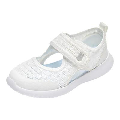 镂空网面儿童休闲鞋免系带透气