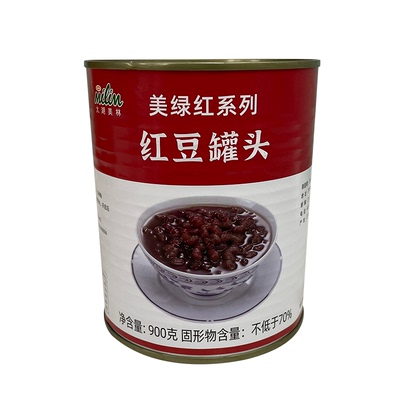 太湖美林红豆罐头小罐甜品专用