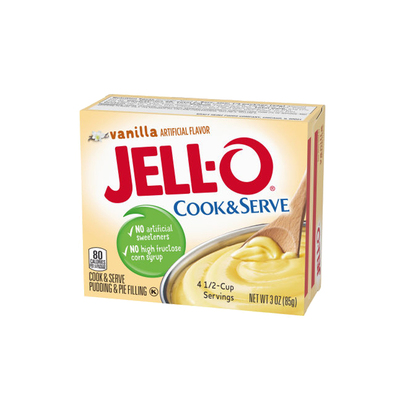 杰乐jello香草味布丁粉美国进口