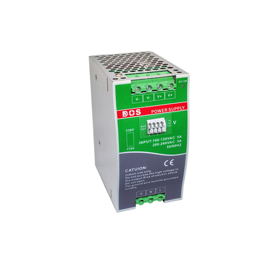 DC24V9A和5V2A共负极两路电压输出导轨式开关电源供应器质保三年