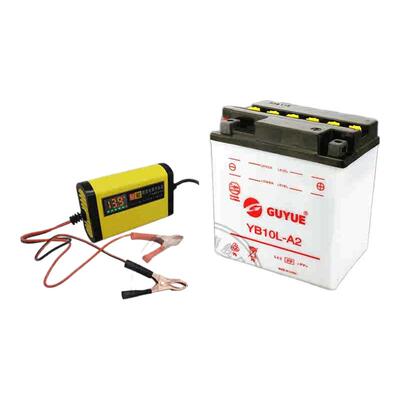 古越YB10L-A2/12N12A-4A-1摩托车电池12V蓄电池6MF10AH12AH通用