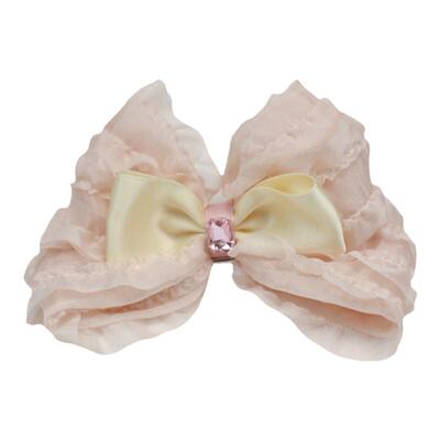 宠物发夹新款手作BB夹狗狗猫咪小香风珍珠发夹梳蝴蝶结马尔济斯狗