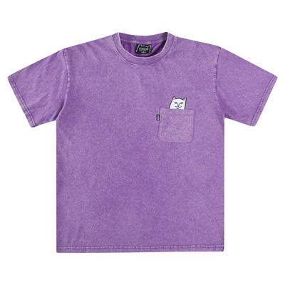 美国RIPNDIP经典口袋中指猫T恤