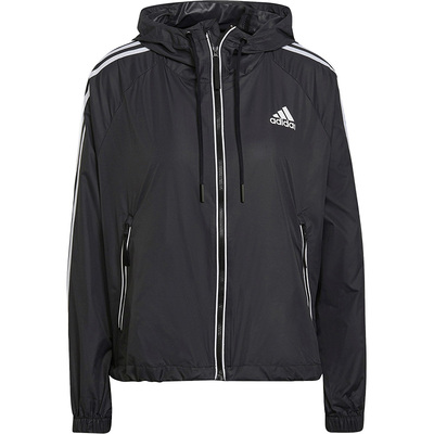 Adidas/阿迪达斯正品 户外运动女子休闲连帽夹克外套H55345
