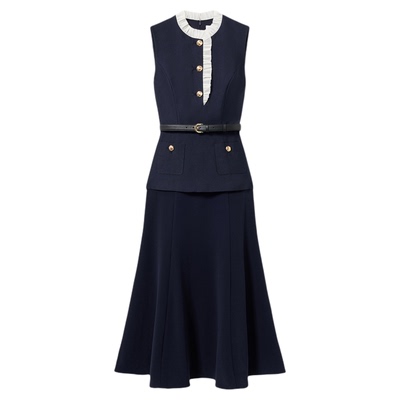 self-portrait假两件连衣裙