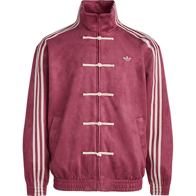 Adidas/阿迪达斯正品三叶草男女同款休闲复古潮流夹克KR0294
