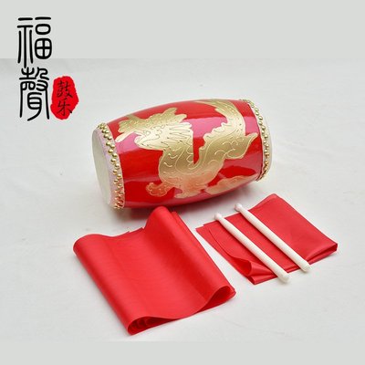 厂家直销121415cm幼儿园腰鼓老年木质腰鼓秧歌队儿童腰成人