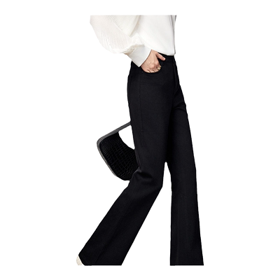 新款春装新款牛仔裤微喇叭裤子