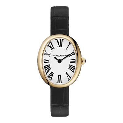 【李多海同款】意大利CampoMarzio椭圆复古女士手表小众新年礼物