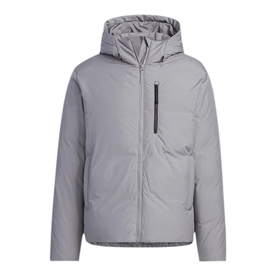 阿迪达斯男连帽运动休闲羽绒服