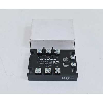 Crydom D53TP25D  3 Phase Solid State Relay 530V 25A 432Vdc