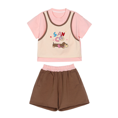 小O宝OKids童装女宝宝运动套装