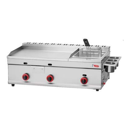 燃气扒炉手抓饼铁板鱿鱼机