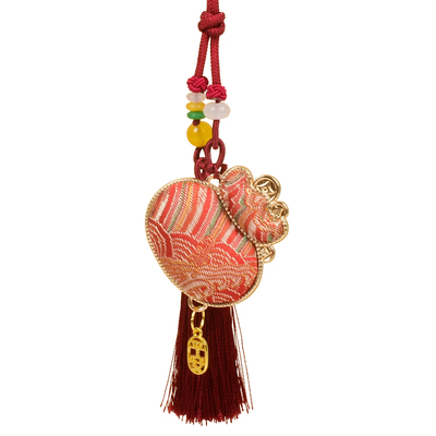 宋锦手工diy材料多色布料底胚饰品小马新年挂件非遗文创国风团建