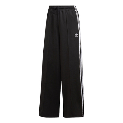 阿迪三叶草女子高腰运动休闲长裤