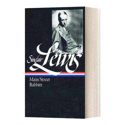 Sinclair Lewis: Main Street and Babbitt (LOA #59) 辛克莱·刘易斯:大街和巴比特 精装 美国文库
