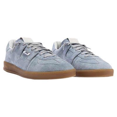 P448 MONZA 男女同款简约纯色绒面革德训鞋运动鞋