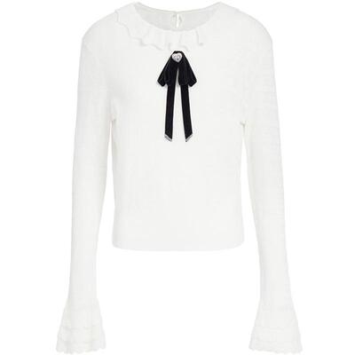 FIVEPLUS日系甜美风格针织衫女