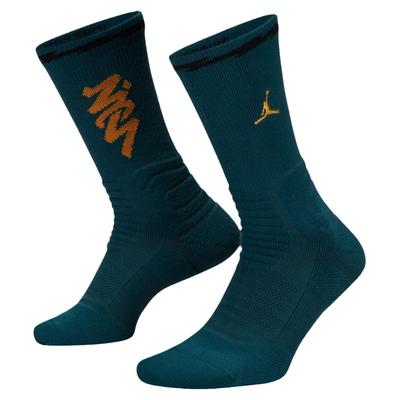 Nike耐克Jordan运动袜一双装毛巾底减震吸汗高帮篮球袜CU7914-393