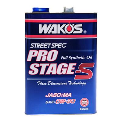 日本WAKOS PRO-S 0W30 SP 4L 液化陶瓷修复技术 高性能全合成机油