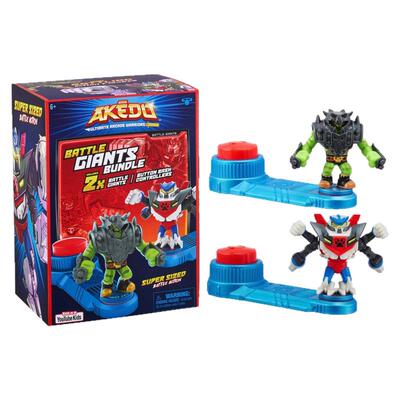 美国AKEDO巨人战士公仔套装Battle Giants Bunole稀有人物男礼物