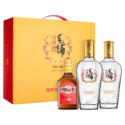 劲牌毛铺苦荞酒金荞42度礼盒白酒