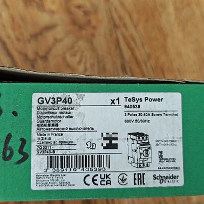 【议价-可维修】  Eleric 断路器 GV3P40 工控备件  /均有货